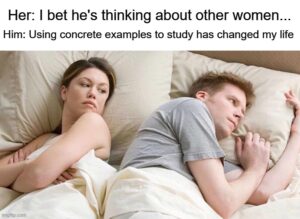 concrete examples – Cognition in Class